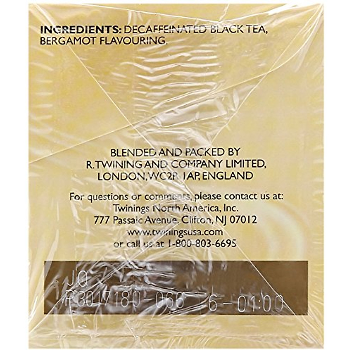 Twinings Earl Grey Decaf Tea, 20 Count