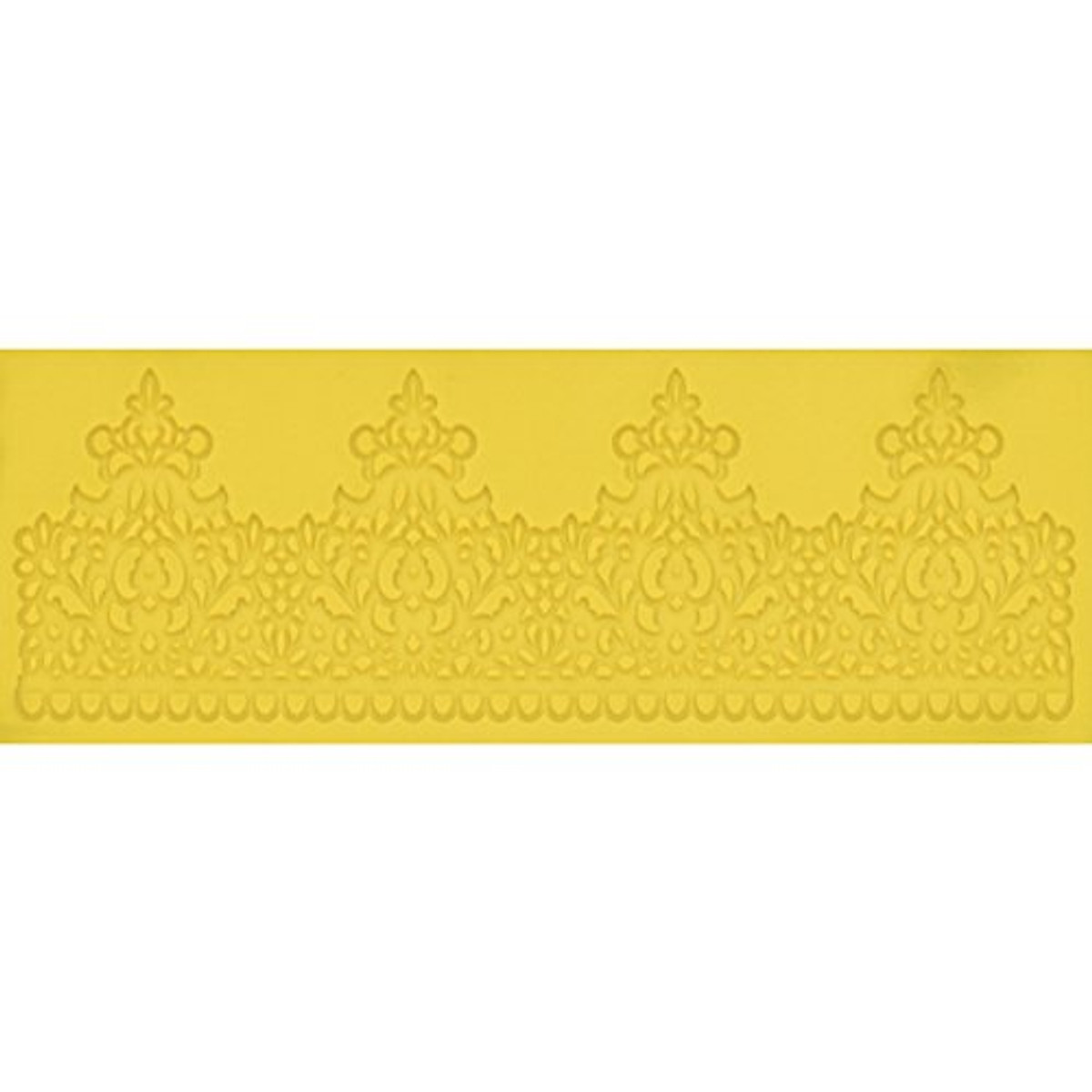 Global Sugar Art Regal Crown Lace Silicone Lace Mat by Chef Alan Tetreault