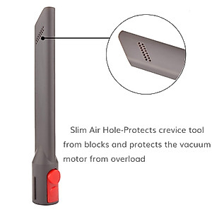 Fullclean Extension Hose and Crevice Tool Compatible with Dyson Gen 5 V15 V12 V11 V10 V7 V8 Absolute Detect Torque Drive Cyclone Cordless Handheld Vacuum Cleaner