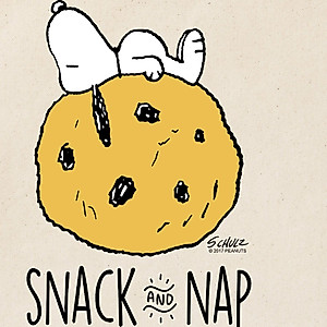 CafePress Peanuts Snoopy Canvas Tote Shopping Bag