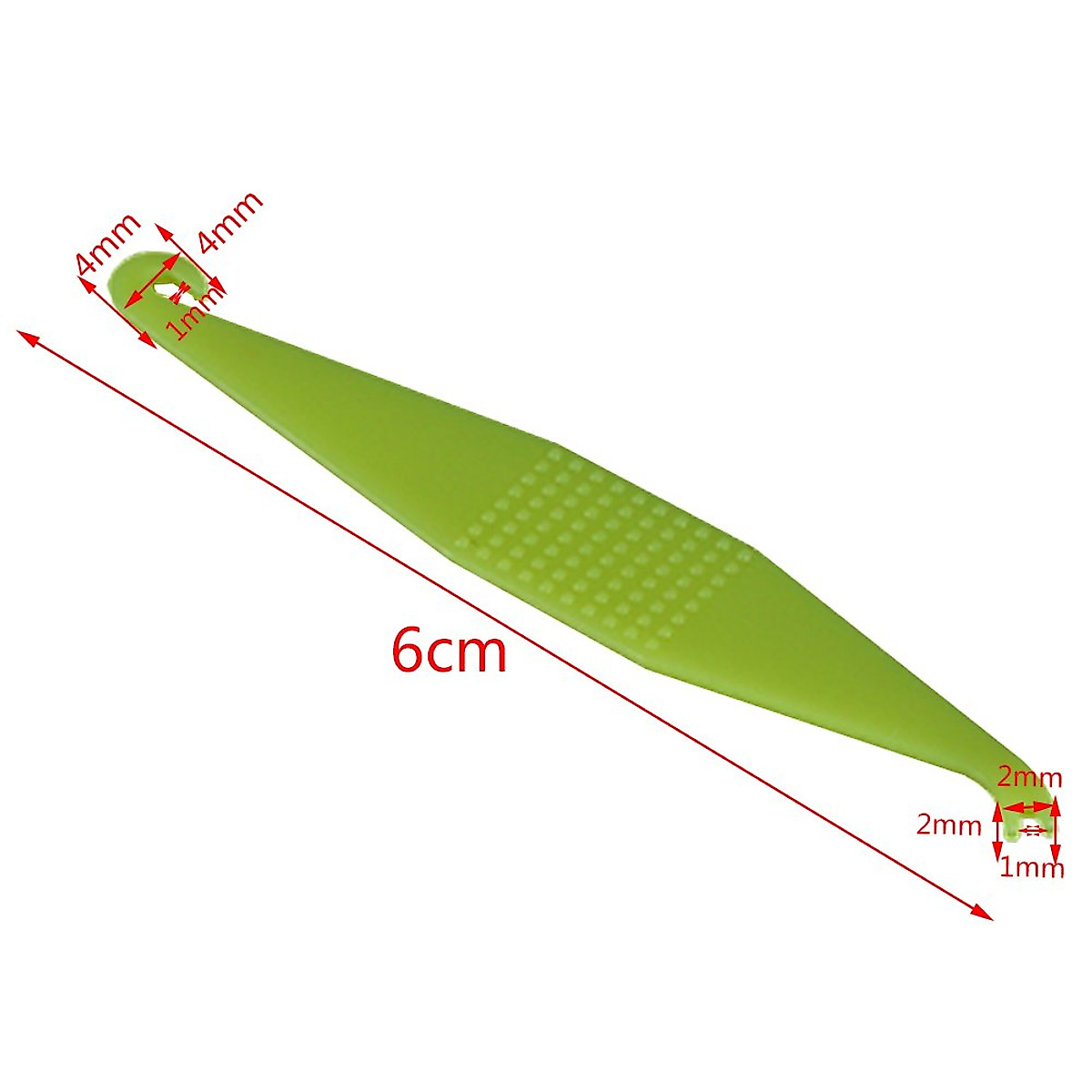 RZJZGZ Dental Elastic Rubber Bands Placers for Braces Disposable Plastic Orthodontic Elastic Placers Multi-color (15PCS)