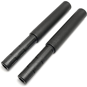 Pro Bamboo Kitchen Golf Shaft Extension 2PCS 0.580-0.595Inch 5Inch Length Golf Club Steel Shaft Extension Golf Club Spare Parts Repair Equipment for Iron Wood Putter