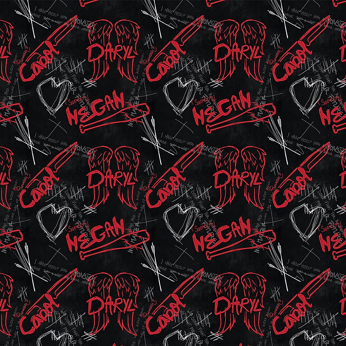 The Walking Dead TWD Edge All-Over Print Backpack