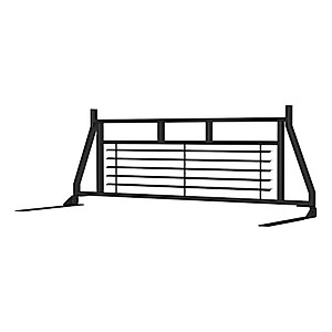 ARIES 111000 Classic Heavy-Duty Black Steel Truck Headache Rack Cab Protector, Select Chevrolet, Ford, Dodge, GMC, Ram