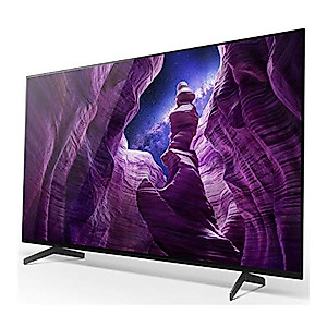 Sony A8H 55-inch TV: BRAVIA OLED 4K Ultra HD Smart TV with HDR and Alexa Compatibility - 2020 Model