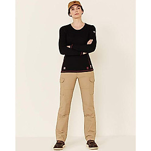 Ariat Women Flame Resistant Polartec PowerDry Top, Black, Large