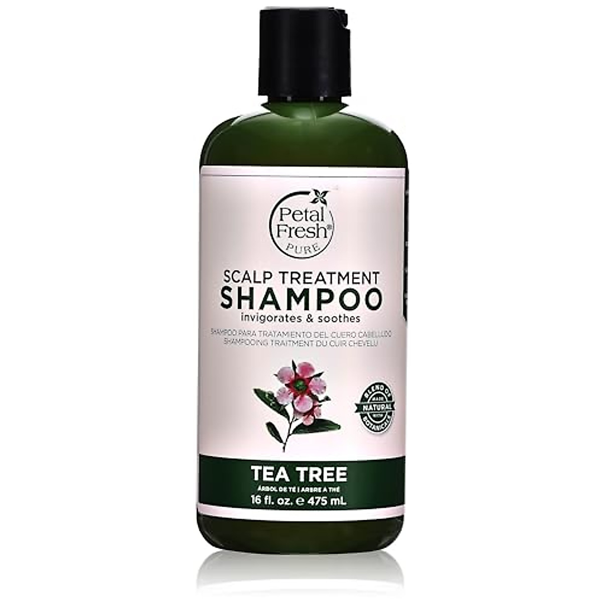 Bio Creative Lab Petal Fresh Shampoo, Tea Tree, 16 Ounce