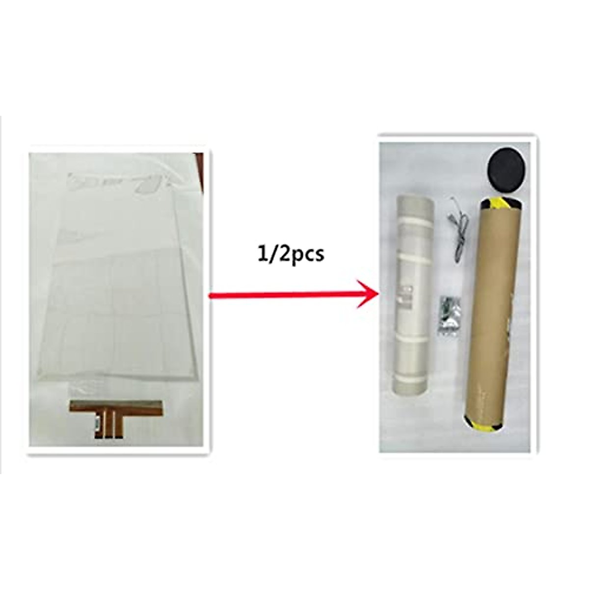 Multi Touch foil Film for 50Inch IR Touch Frame Window Display Capacitive Touch Switch for Interactive Touchscreen