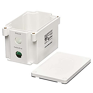 Tripp Lite Outdoor in-Line Power Over Ethernet PoE Surge Protector, Cat5e Cat6 & Cat6a, Up to 1 Gigabit per Second, 110 Punch Down, IP68 Dust & Water Resistant, 2-Year Warranty (B110-SP-CAT-OD2)