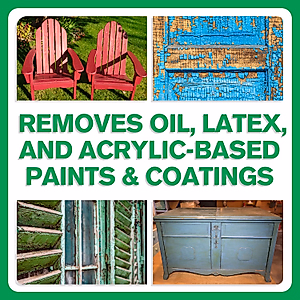 Smart Strip Advanced Paint Remover- Strips 15+ Layers of Paint, Environmentally Friendly, Non-Toxic, Safe, No Hazardous Fumes, No Foul Smells (1 Gallon)