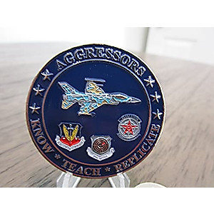 United States Air Force Nellis Red Flag 64th Aggressors 57th Wing Air Combat Command Challenge Coin