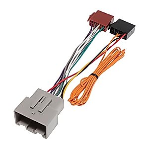 RED WOLF Car ISO Radio Wiring Harness Adapter Select for Ford Fiesta 2009-2013, Volvo C30 XC90 2002-2004, Landrover Discovery Defender 2009-2014 Vehicle Aftermarket Stereo Wire Standard Cable Plug