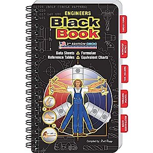 Black Books EBB3INCH Engineers Black Book 3rd Edition (1 per Pack)