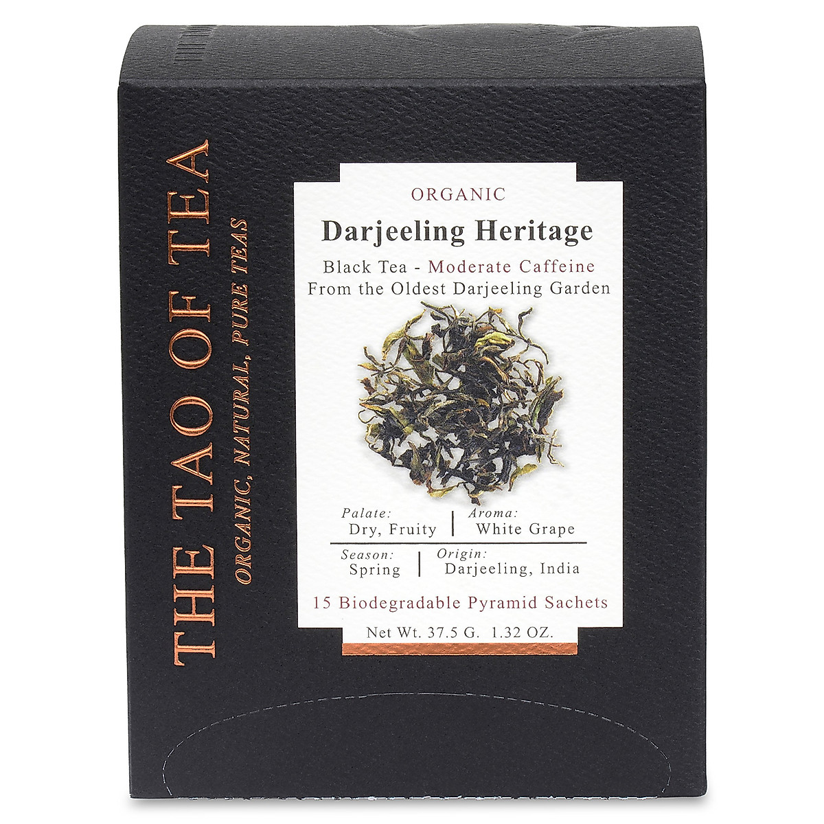 The Tao of Tea, Darjeeling Heritage, Pyramid Sachets