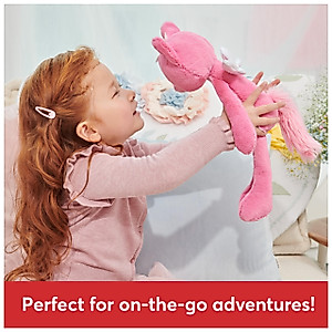 GUND Take Along Friends, Maeve Rose Fairy Cat Plush Toy, Cat Stuffed Animal for Ages 1 and Up, Pink, 15”