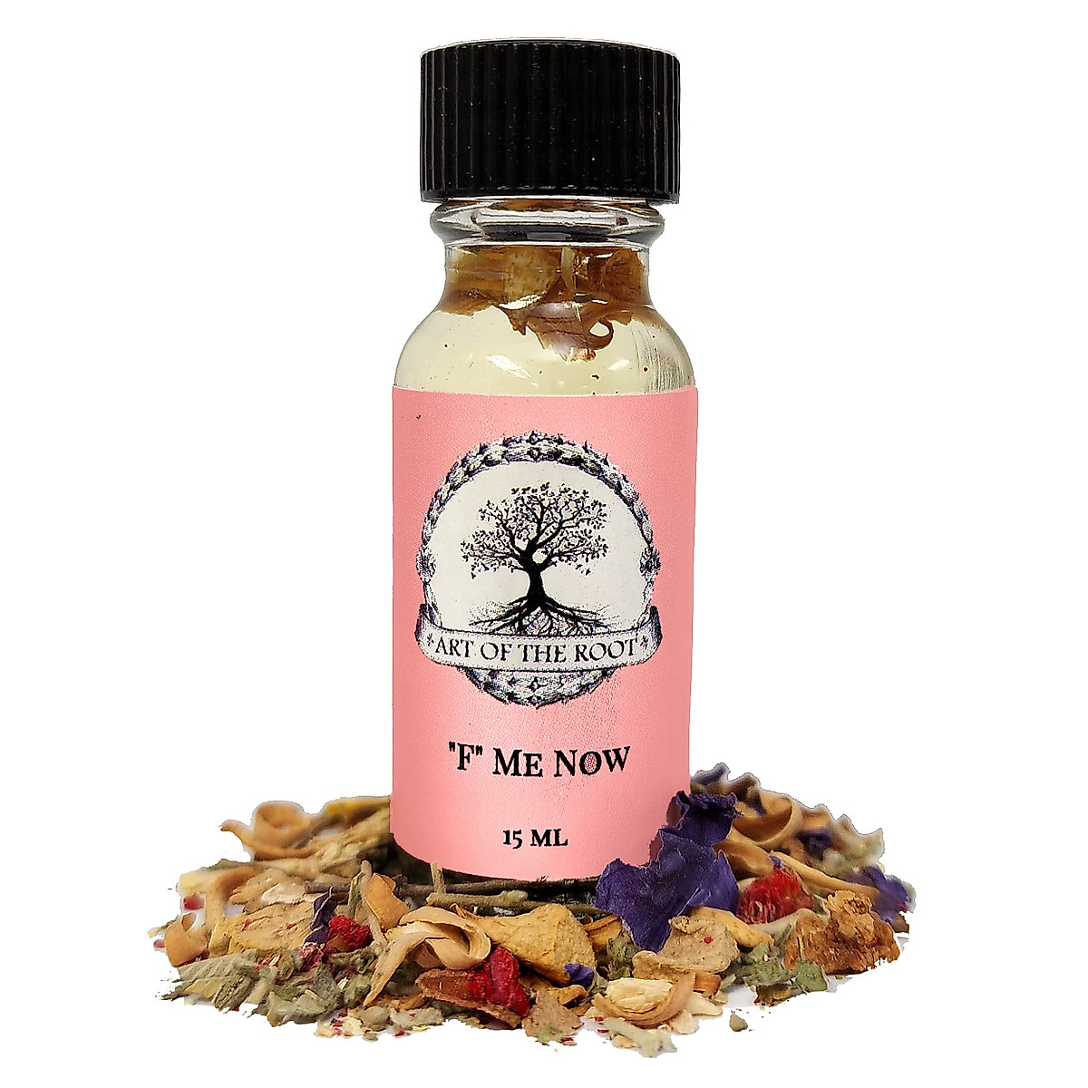 "F" Me Now Oil by Art of the Root | Handmade with Herbs & Essential Oils | for Love and Attraction Spells | Wiccan, Pagan, Conjure & Magick | Rituals