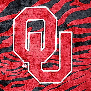 College Covers Oklahoma Sooners Raschel Throw Blanket, 60 in by 50 in