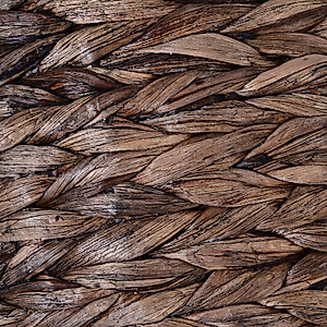 PawHut Handwoven Elevated Cat Bed with Soft Cushion & Cat Egg Chair Shape, Cat Basket Bed Kitty House with Stand, Raised Wicker Cat Bed for Indoor Cats, 23.5" H, Grey