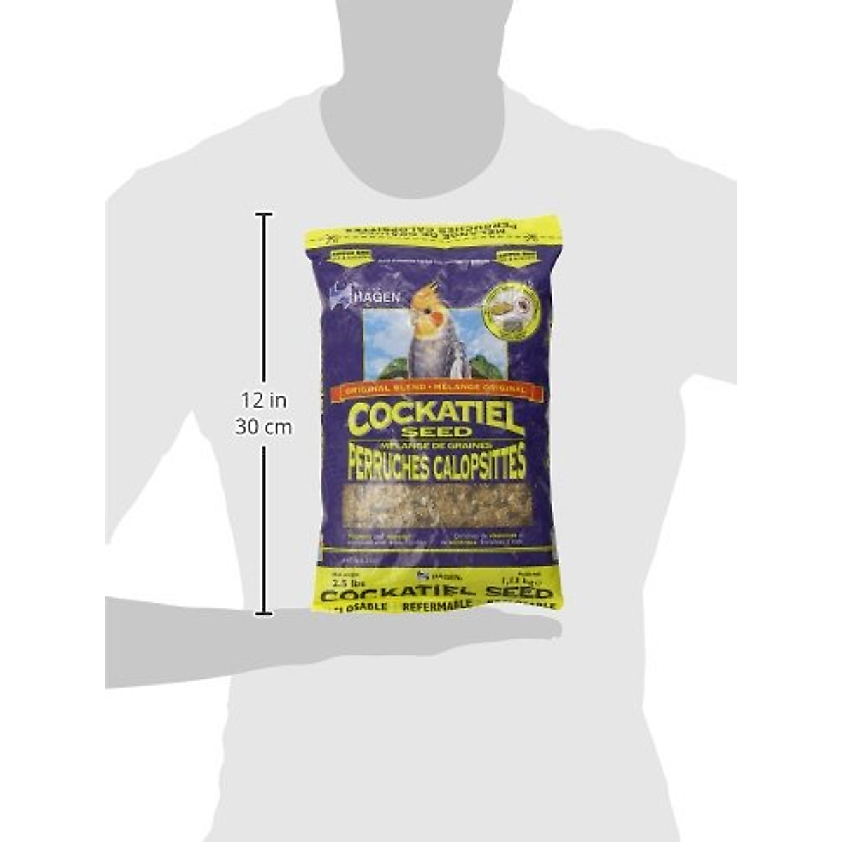 Hagen Cockatiel Staple Vme Seed, 2-1/2-Pound