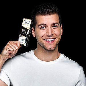 Active Wow 24k White Charcoal Teeth Whitening Pen - Tooth Whitening Pen, Fluoride Free, Cruelty Free, Sulfate & Paraben Free, Made in The USA, Teeth Whitening Stick - Charcoal & Mint