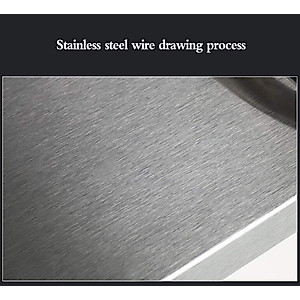 Double Stainless Steel Microwave Oven Rack/Kitchen Desktop Oven Shelf/countertop Rice Cooker Storage Shelf / 6 Hooks/can Bear 20KG