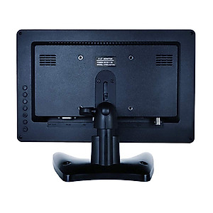 iChawk 11.6" 12" inch PC Monitor 1366x768 16:9 Full View Widescreen HDMI-in VGA Built-in Speaker Remote Control Monitor LCD Screen for PC Display, PS3 USB Port U-Disk Video Player W116PN-531