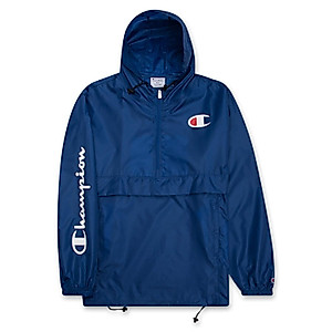 Champion Big and Tall Rain Jacket - Hoodie Anorak Windbreaker Jacket for Men