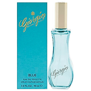 GIORGIO BEVERLY HILLS Giorgio Blue Eau De Toilette Spray for Women 3.0 Ounce (GBH-BLU-F-00-090-02)