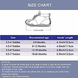 Babycare Toddler Slippers - Baby Boys & Girls First Walking Shoes, Rubber Sole Non-Skid Floor Slippers (Grey, MEDIUM, 5.5)