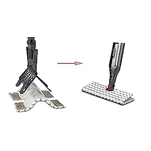 6Pack Steam Mop Pads Replacement for Shark Lift-Away Pro & Genius Steam Pocket Mop System S3973 S3973D S3973WM S5001 S5002Q S5003A S5003D S5004 S5004W S6001W S6001WM S6002 S6002C S6003D S6003W P184WQ