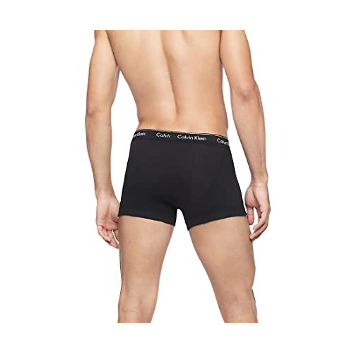 Calvin Klein Men's Cotton Classics 3-Pack Boxer Brief, 3 Black, 2XL