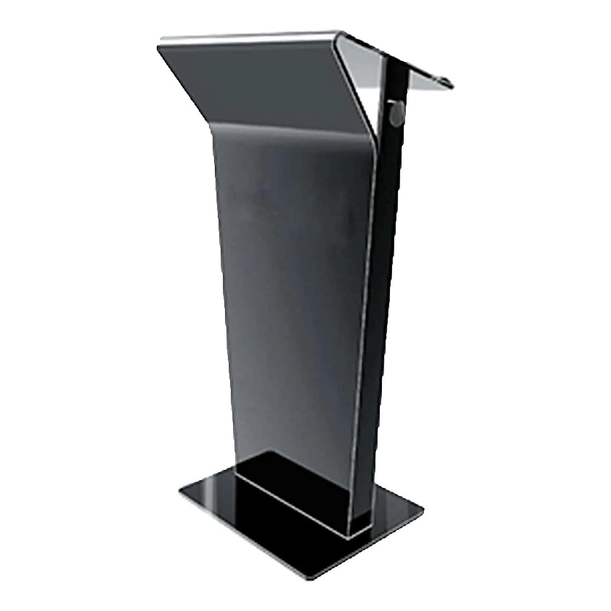 Portable Podium Acrylic Lecterns Stylish Podium Stand 550 * 400 * 1100mm Pulpits Viewing Surface Tilt Lecterns Easy to Install