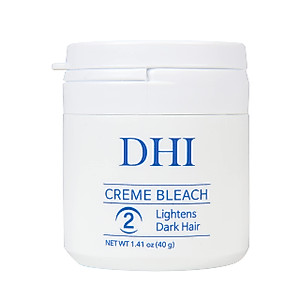 DHI Creme Bleach Mild Original Sensitive Formula Lightens Dark Hair Face & Body 1.9 OZ