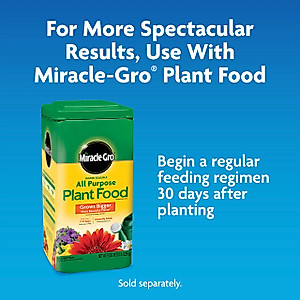 Miracle-Gro Moisture Control Potting Mix - Soil for Indoor & Outdoor Containers, Added Fertilizer Feeds Up to 6 Months, 8 qt.