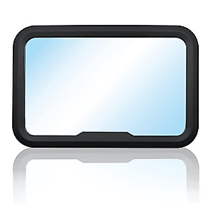 The Peanutshell Back Seat Mirror – Premium Shatterproof Acrylic Baby Mirror for Car, Wide Angle 360 Degrees Fully Adjustable and Easy to Install Baby Travel Essential, Mirror for Car Seat Rear Facing