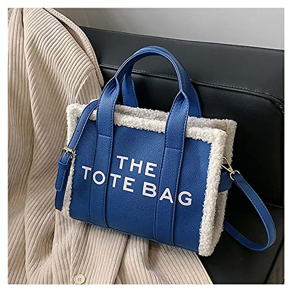 Aeefnuie The Tote Bags For Women , Personalized Leather Tote Bags Mini Top-Handle Crossbody Tote Bag Handbag For Travel/ Work