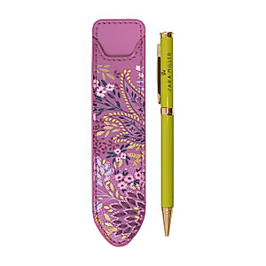Portico Designs Ballpoint Pen with Pouch Set Sara Miller London Gift Boxed Writing Set, 2-Pieces, Haveli Gardens