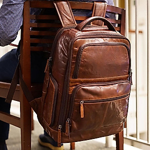 Voyager Tech Backpack #7527 (Brown)