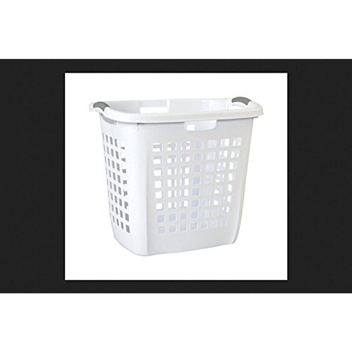 Sterilite White Plastic Laundry Basket