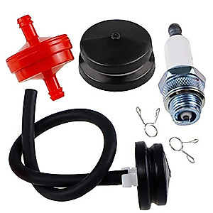 HUZTL 120-440 Primer Bulb with 44-2750 298090-s Primer Bulb Fuel Filter Primer Line for Toro fit Lawn-Mower and Snow-Blower HSK635 Carburetor 66-7460