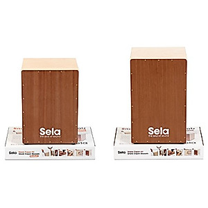 Sela SE 018 Snare Cajon Kit Medium with Instructions and Audio CD, (SE018)