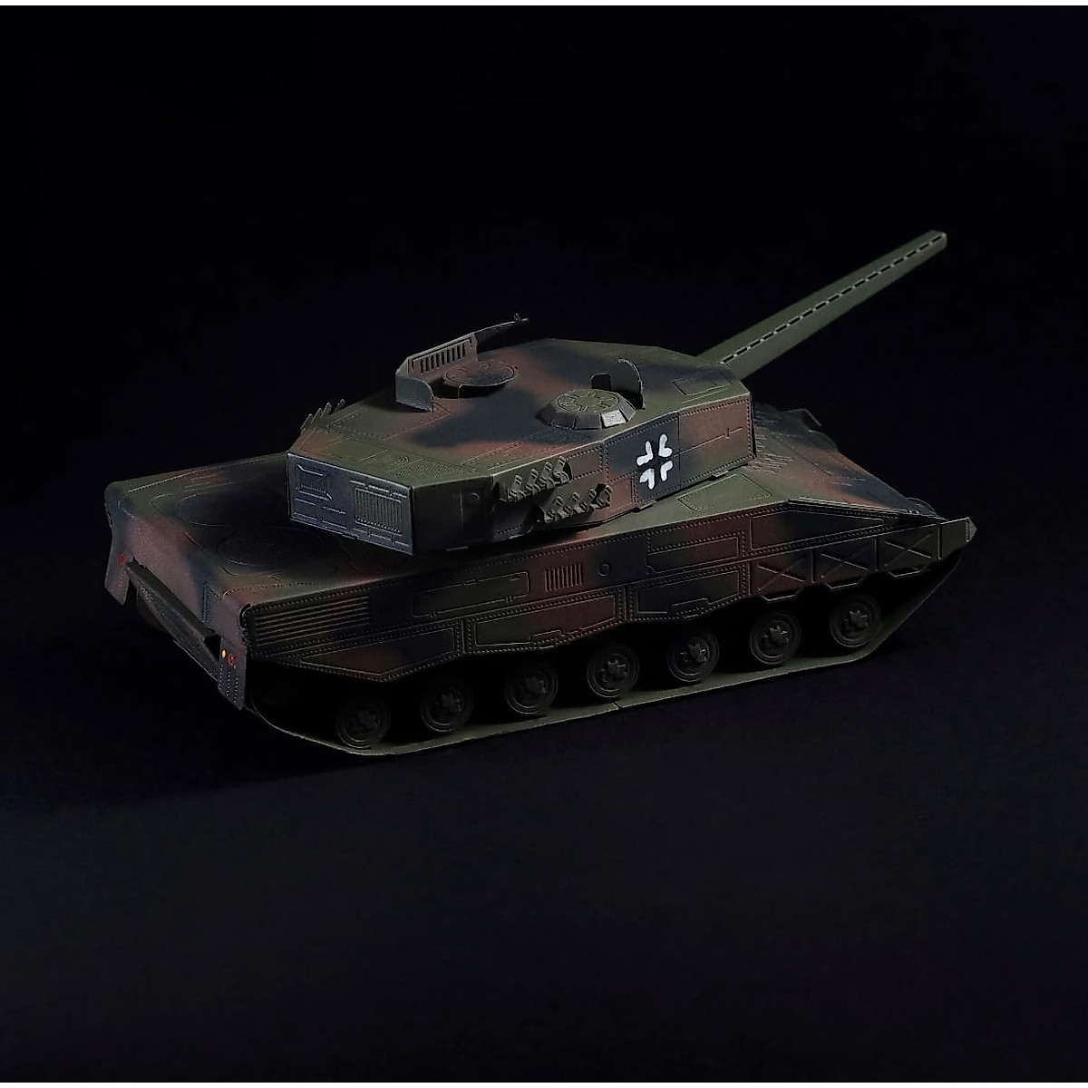 METAL TIME Model Leopard 2, 3D Puzzles for Adults or Teens, DIY Metal Puzzle Model Kit, 3D Metal Model Brain Teaser Puzzle - Great Gift Idea, 57 PCS.