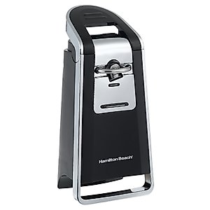 Hamilton Beach 76606Z Smooth Touch Can Opener, Black and Chrome (Discontinued)