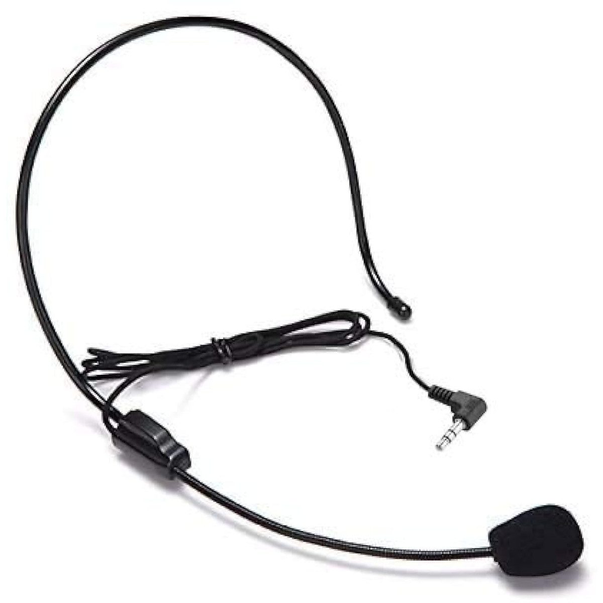 AKindle Mini Ear-Hook Headset Microphone Mic for Voice Amplifier Amp Loudspeaker -（Lead Length 3.3ft）