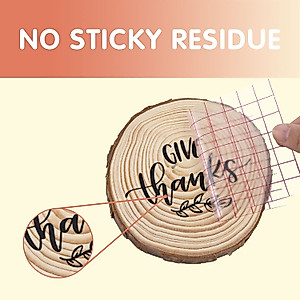 Transfer Tape for Vinyl - 12" x 65 FT w/Green Alignment Grid for Adhesive Vinyl - Medium Tack Vinyl Transfer Tape for for Decals Signs Windows Stickers