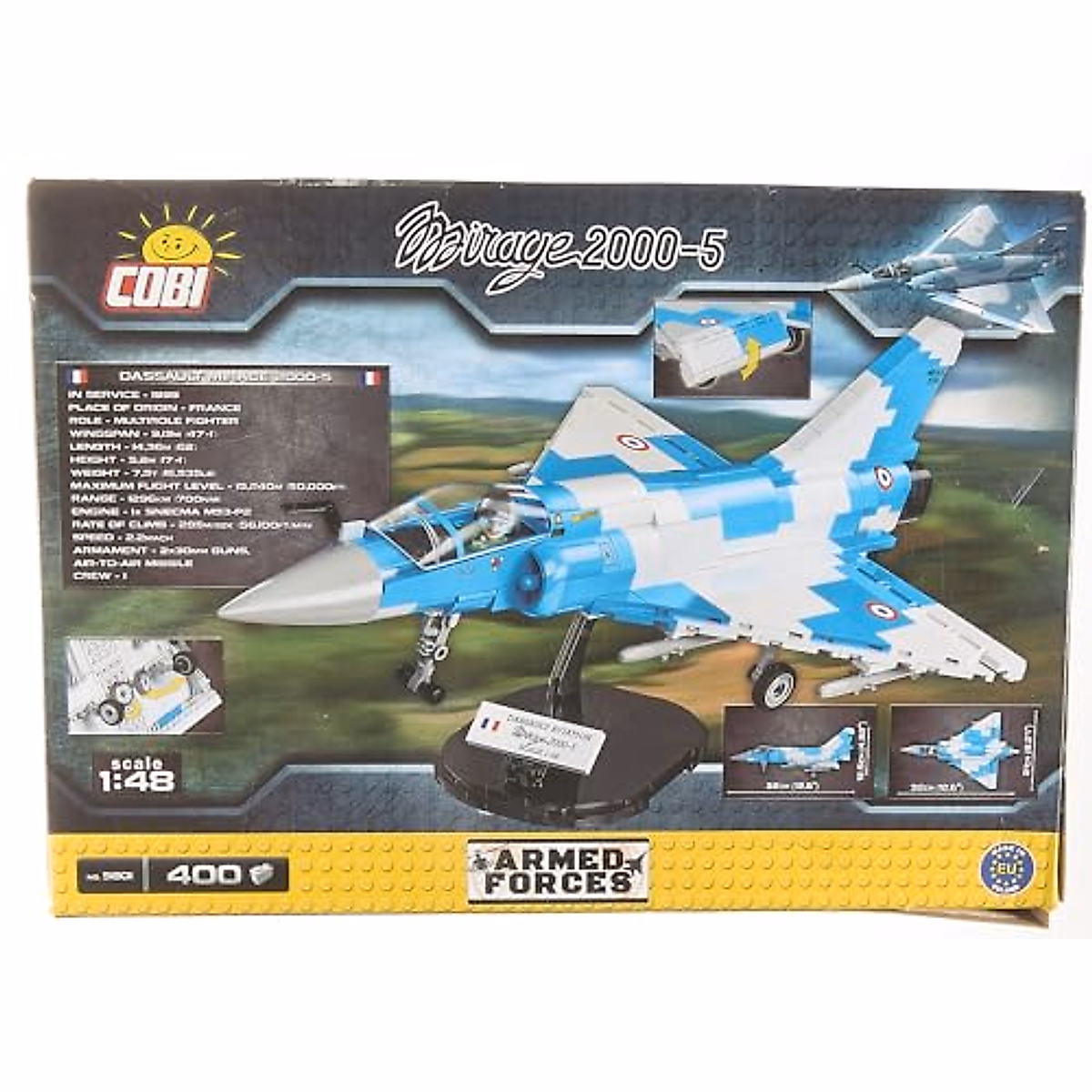 Cobi toys 400 Pcs Armed Forces /5801/ Mirage 2000