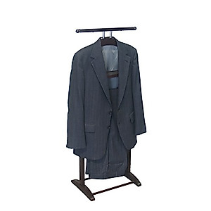 Proman Products - VL17014 Knight Valet Sand, 18" x 12" x 43.5", Walnut