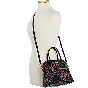 Dooney & Bourke Tartan Domed Satchel