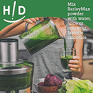 Hallelujah Diet Organic BarleyMax - Barley and Alfalfa Grass Juice Powder, Original, 4.2oz (60 Servings)