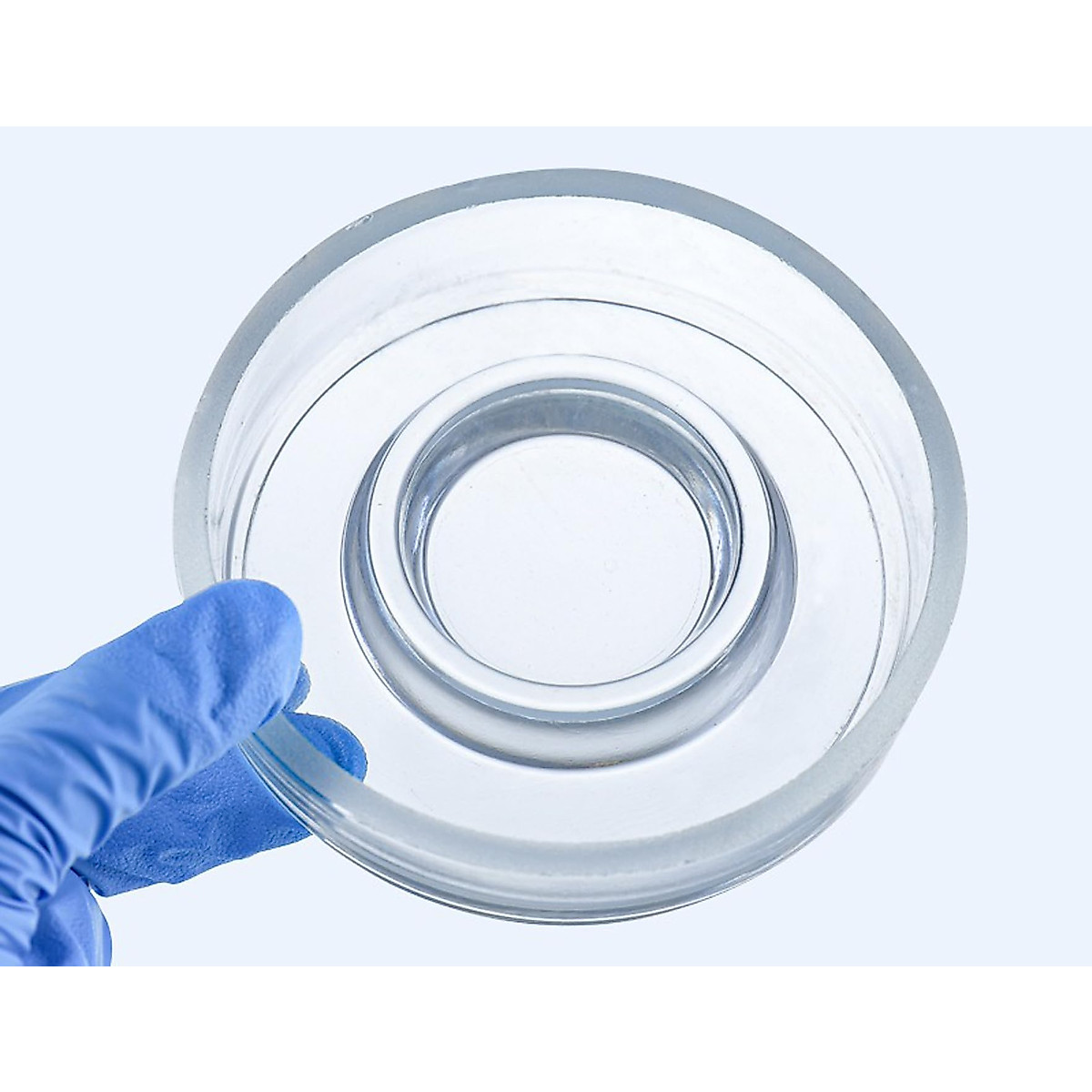 Moonetto Conway Borosilicate Glass Diffusion Dishes Acid-Alkali Resistant Glass Petri Dish Soil Determination Analysis